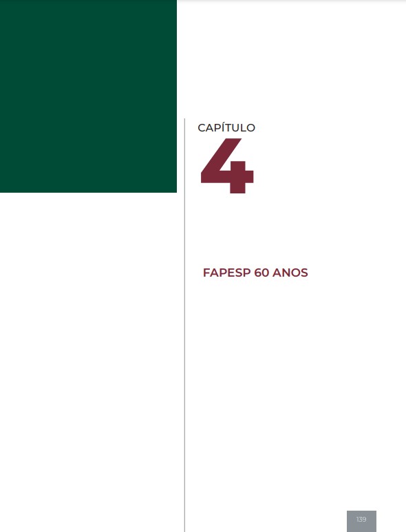 Capítulo 4: FAPESP 60 anos (Relatório Anual de Atividades FAPESP 2021 ...